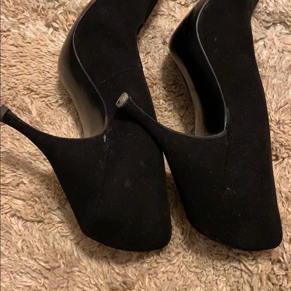 Deliso Debs | Shoes | Vintage 95s Deliso Debs Black Suede Pumps | Poshmark
